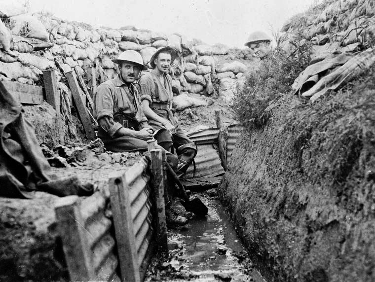 Mural of Honour - 27 WW1 Trench