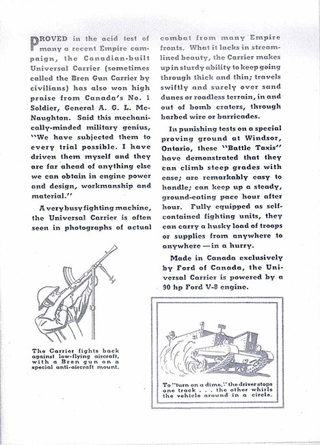 Mural of Honour - 87 Windsor Carrier