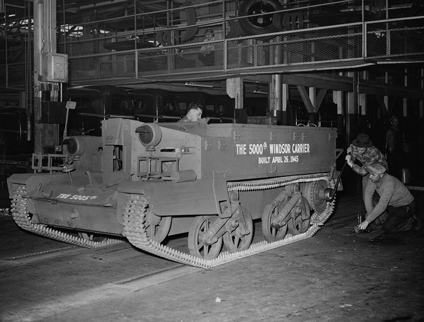 Mural of Honour - 87 Windsor Carrier