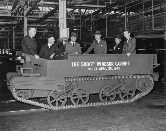 Mural of Honour - 87 Windsor Carrier